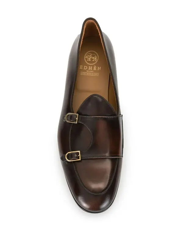 EDHEN MILANO Brera Double-strap Loafers