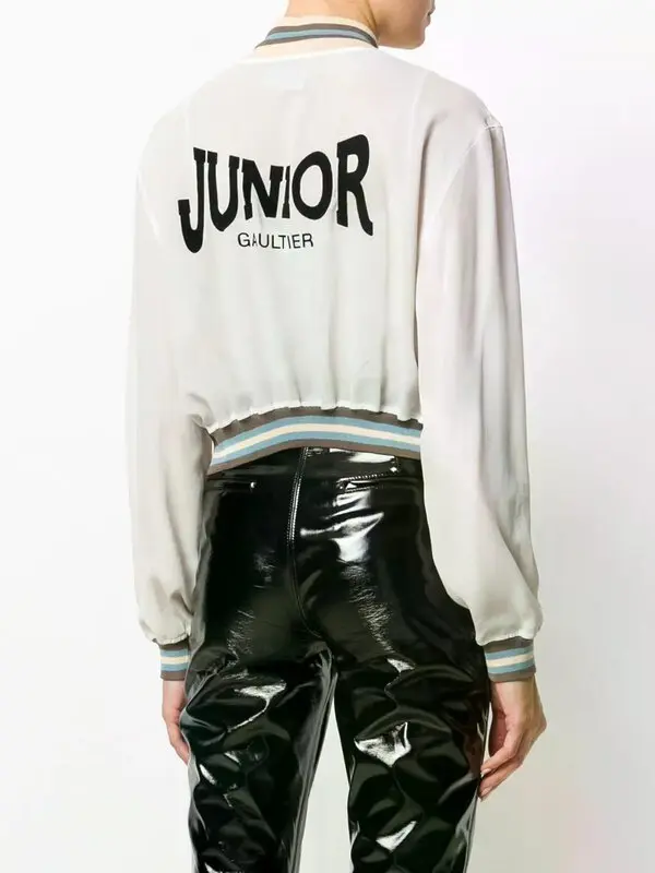 JEAN PAUL GAULTIER Sheer Bomber Jacket