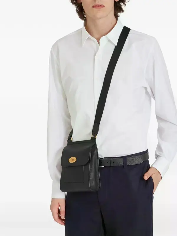 Mulberry Small Antony Crossbody Bag - Black