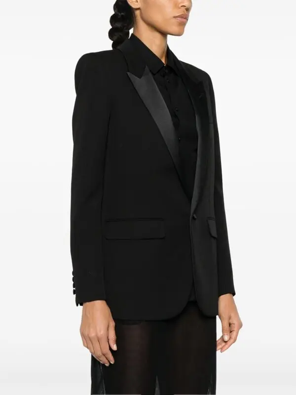 Saint Laurent Single-breasted Tuxedo Jacket
