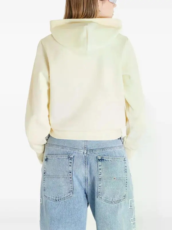 Play Comme Des Garcon Heart-patch Hoodie - Neutrals