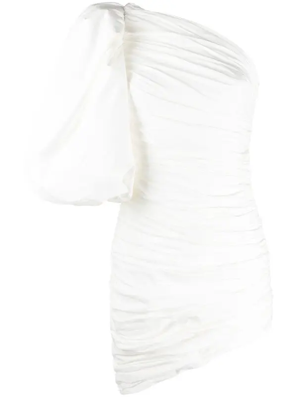 Giuseppe Di Morabito Ruched Asymmetric Style Dress