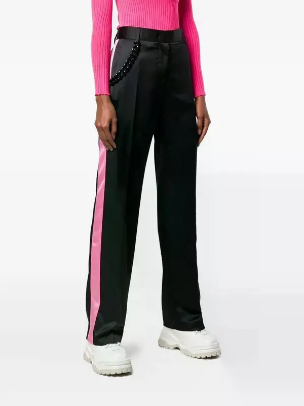 MSGM Stripe Detail Trousers