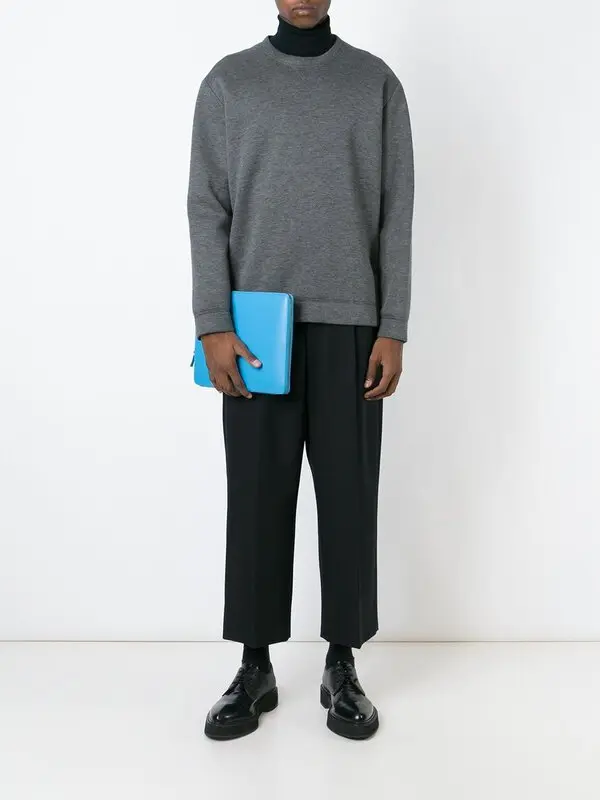 Comme Des Garçons Zip-up Leather Ipad Case