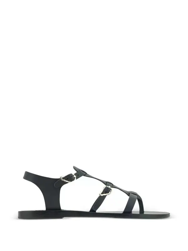ANCIENT GREEK SANDALS Grace Kelly Sandals - Black