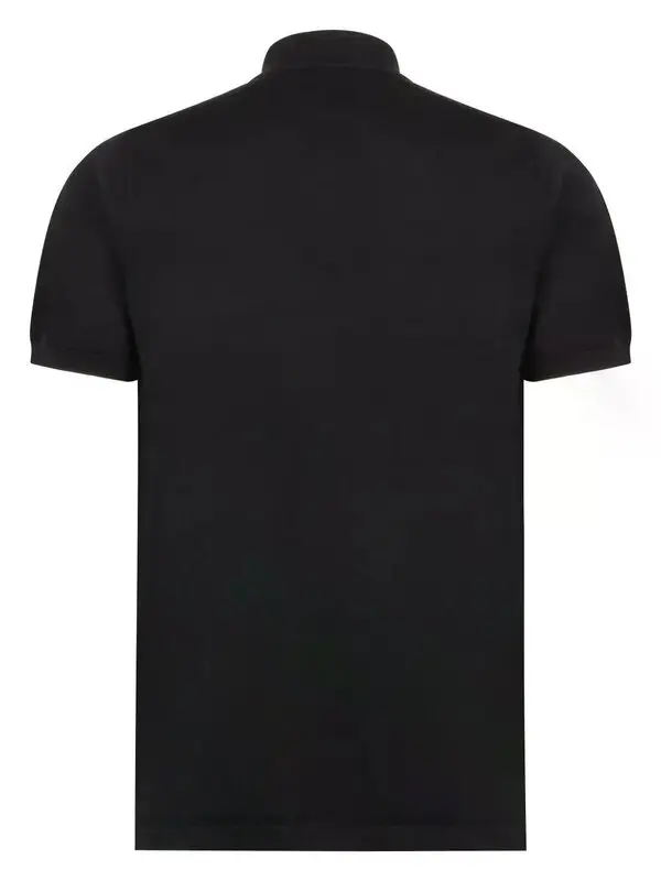 Aspesi Cotton Polo Shirt - Black