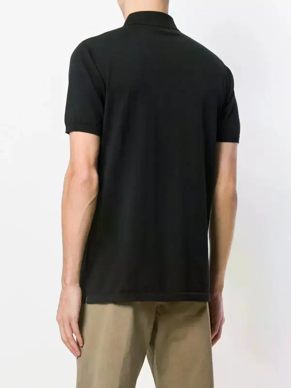 Aspesi Cotton Polo Shirt - Black