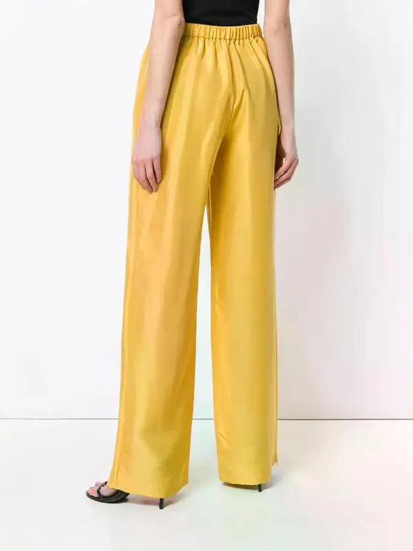 Alberta Ferretti High-waist Flared Trousers