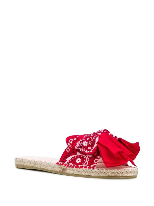 Manebí Scarf Tied Slides