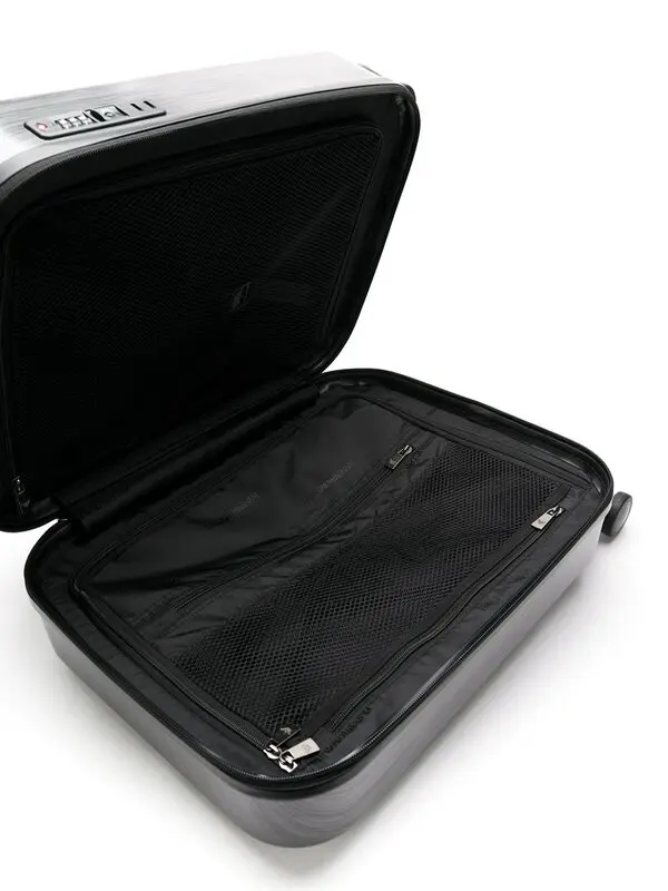 Emporio Armani Embossed Logo Trolley - Black