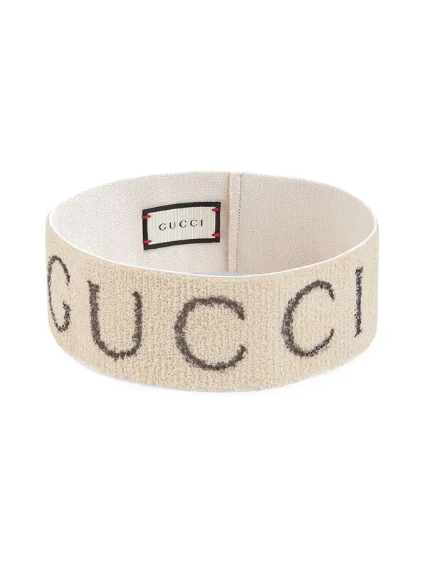 Gucci Stretch Knit Logo Headband