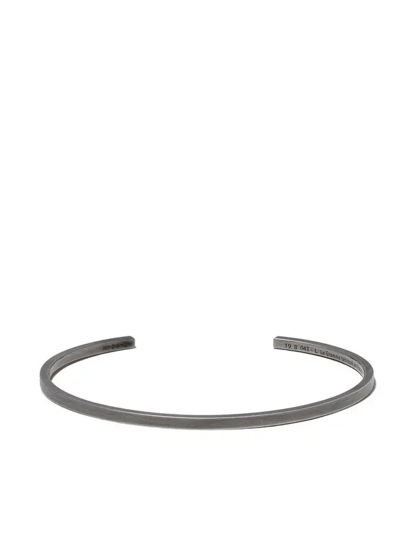 Le Gramme Le 7 Ribbon Bracelet - Silver