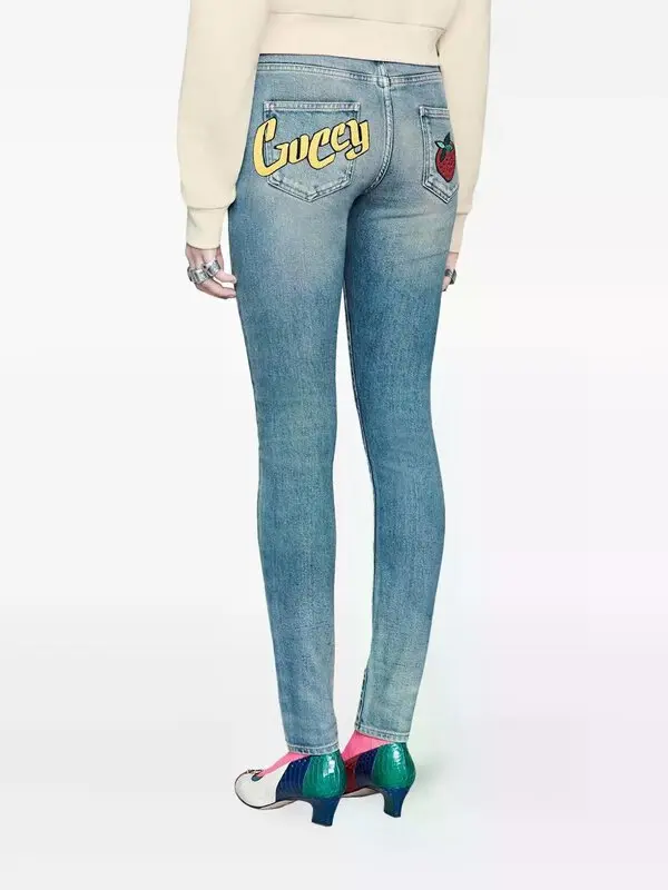 Gucci Logo-print Jeans