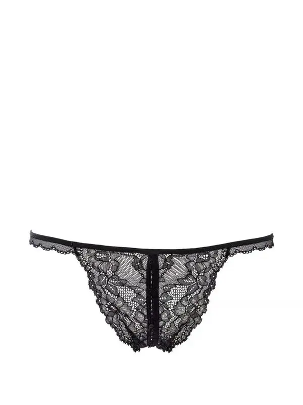 MAISON CLOSE Le Petit Secret Panties - Black