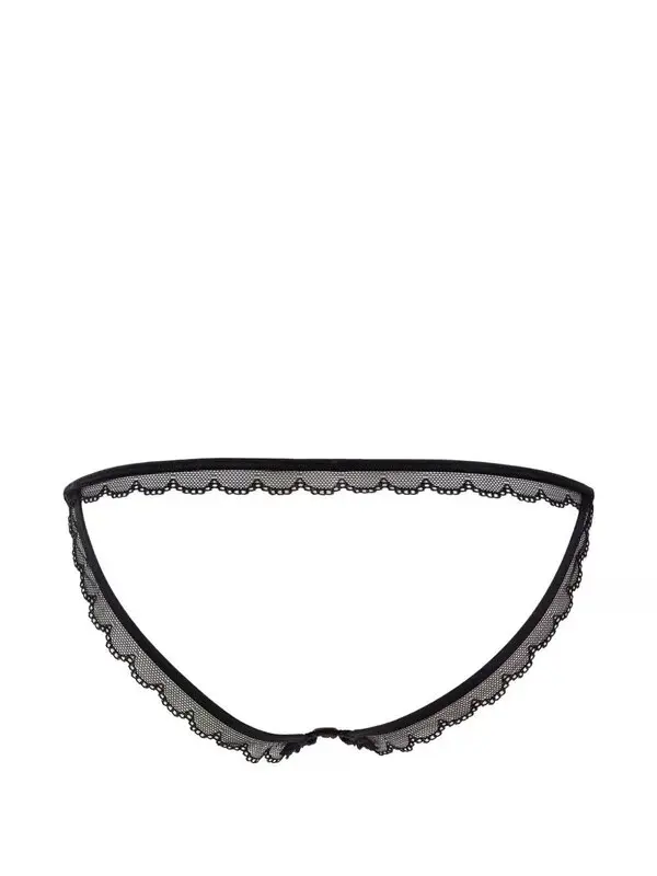 MAISON CLOSE Le Petit Secret Panties - Black