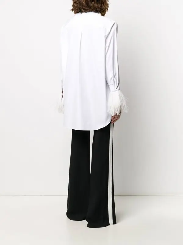 Valentino Garavani Feather Cuffs Shirt