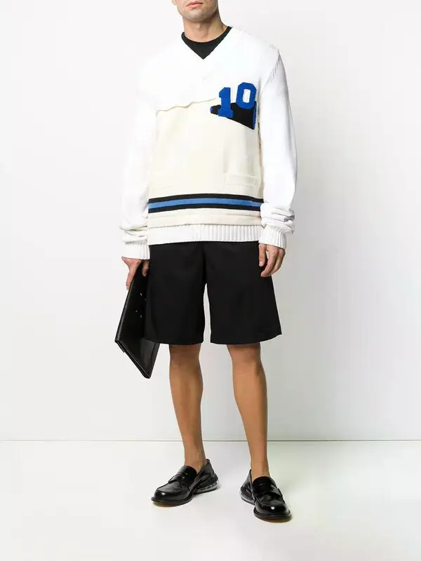 Neil Barrett Elasticated-waist Track Shorts