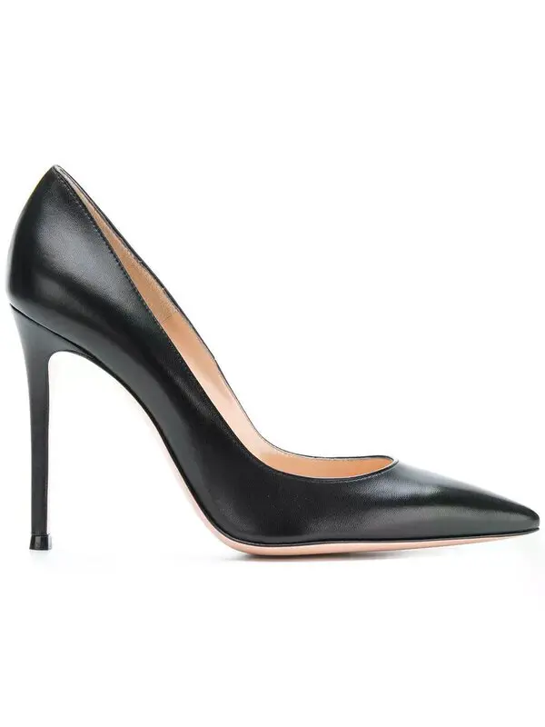 GIANVITO ROSSI 105 Stiletto Pumps - Black