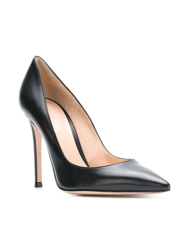 GIANVITO ROSSI 105 Stiletto Pumps - Black