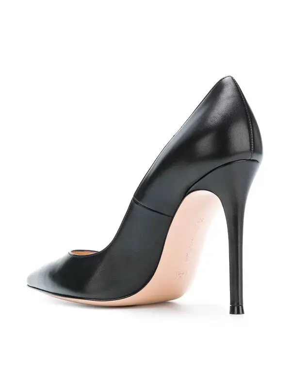 GIANVITO ROSSI 105 Stiletto Pumps - Black