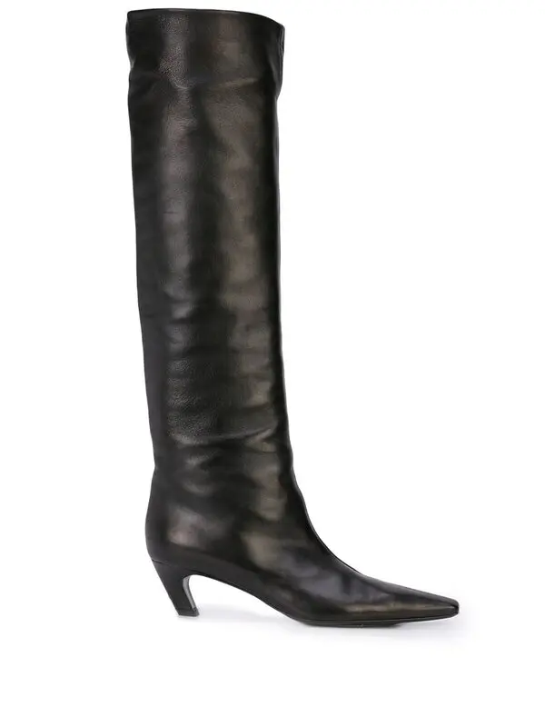 Khaite The Davis 50mm Leather Boots