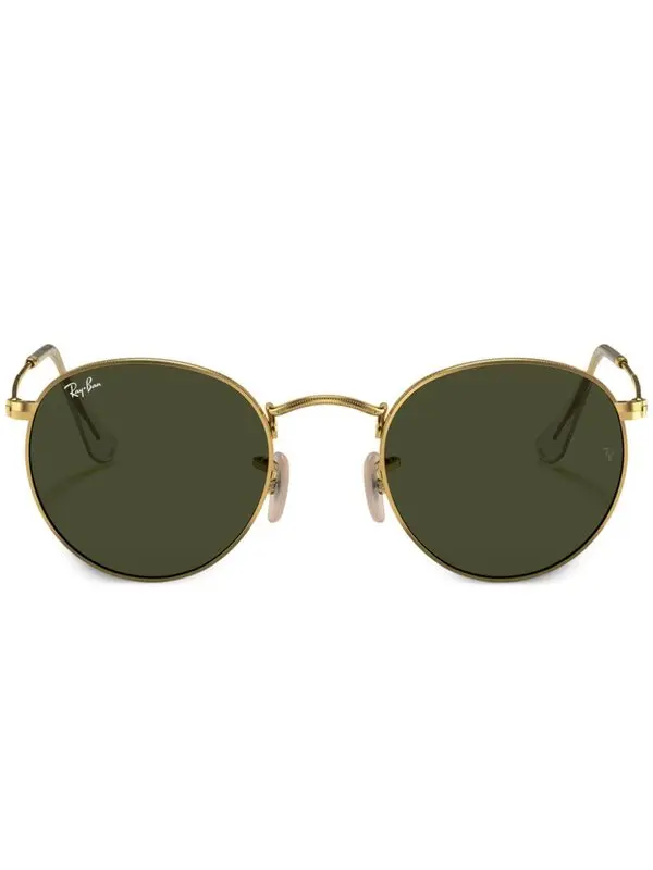 Ray-ban Round Frame Sunglasses - Gold