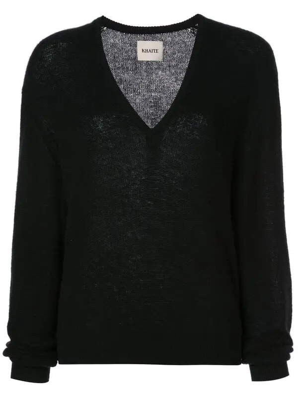 Khaite Cashere V-neck Juper