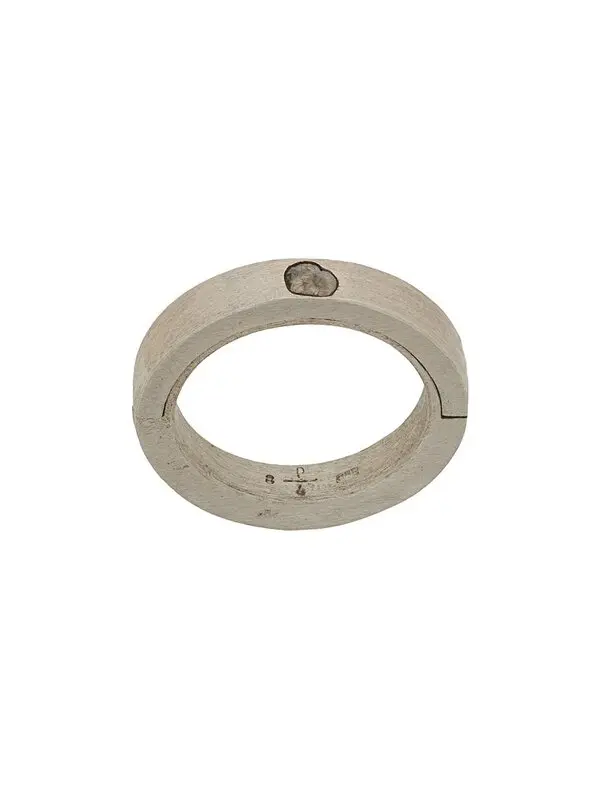 PARTS OF FOUR Sistema Band Ring - Silver