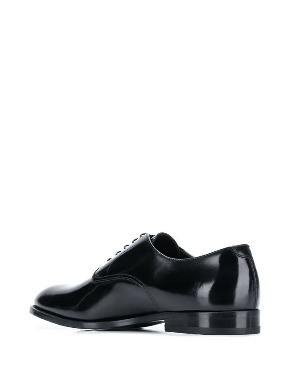 DOUCAL'S Classic Derby Shoes - Black