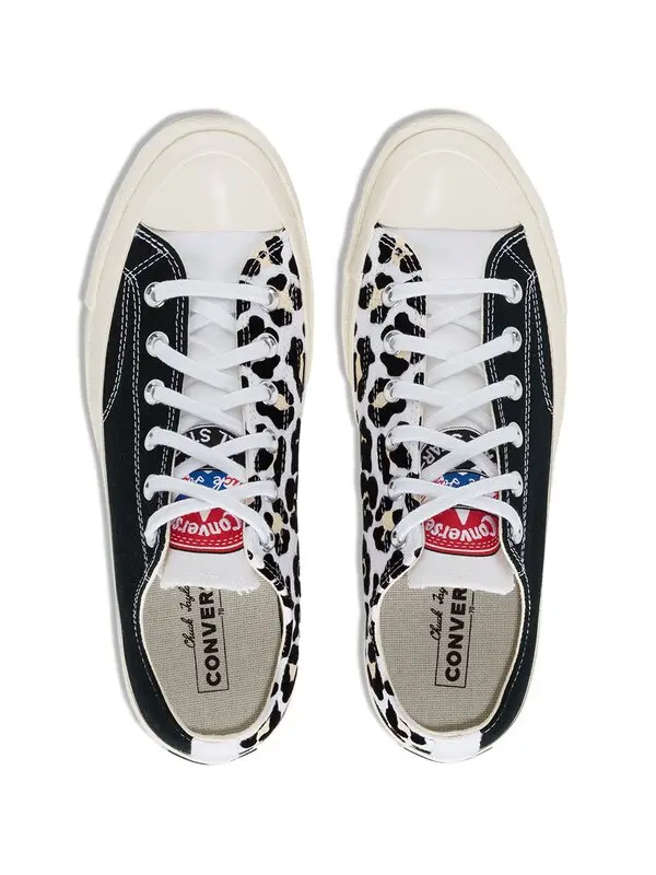 CONVERSE Chuck 70 Leo Canvas Panelled Low Top Sneakers