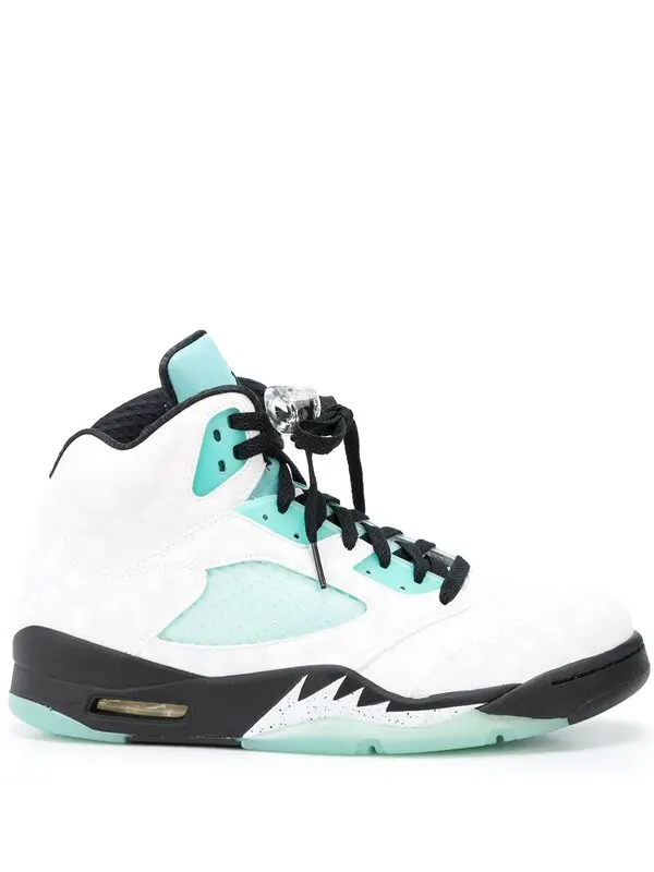 JORDAN Island Green Sneakers - White