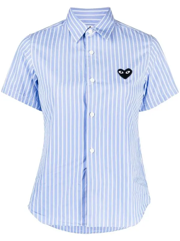 Play Comme Des Garcon Striped Shirt