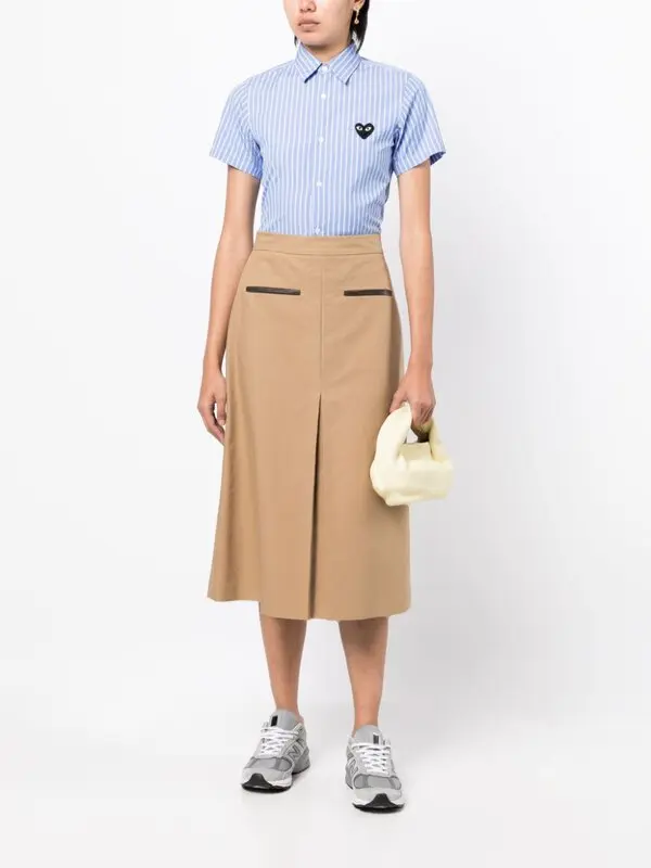Play Comme Des Garcon Striped Shirt