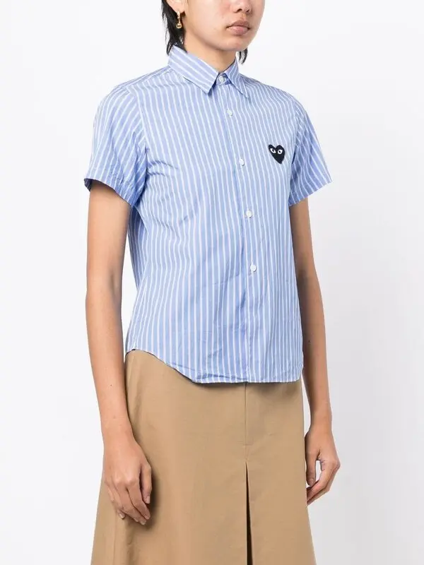 Play Comme Des Garcon Striped Shirt