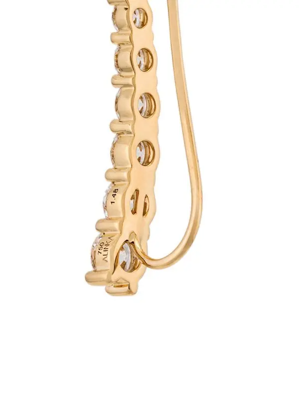 ALINKA 18kt Dasha Large Diamond Left Cuff Earring