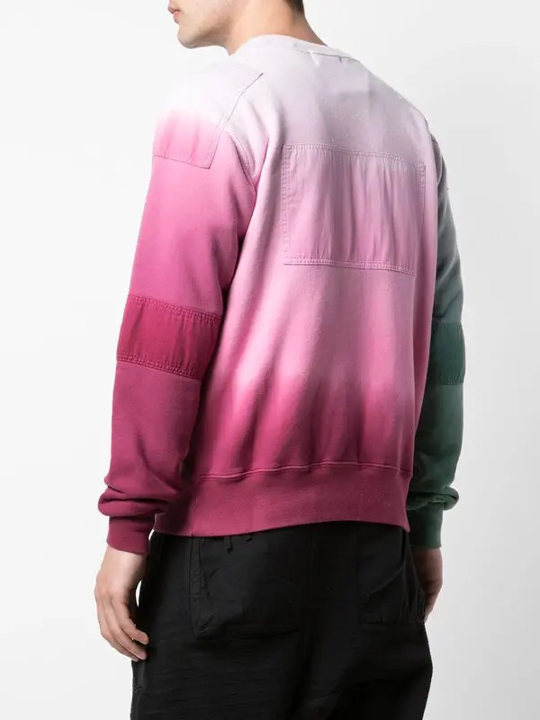 AMBUSH Ombré Logo Print Sweatshirt - Pink