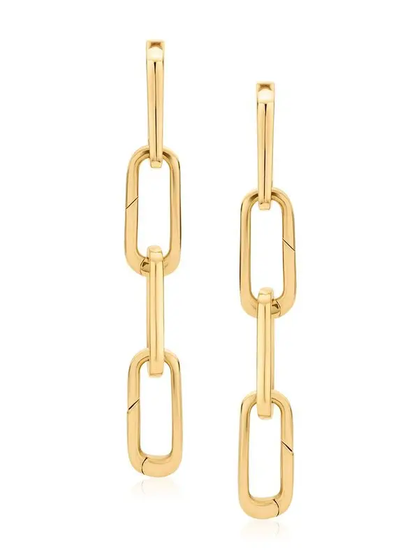 Monica Vinader Alta Capture Charm Cocktail Earrings - Gold