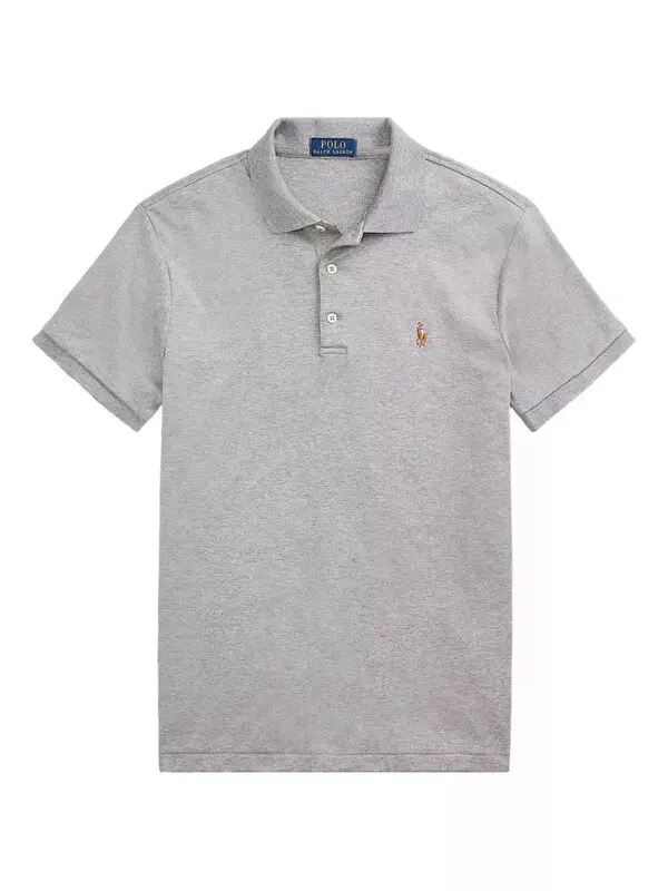 Polo Ralph Lauren Logo-embroidered Polo Shirt - Grey