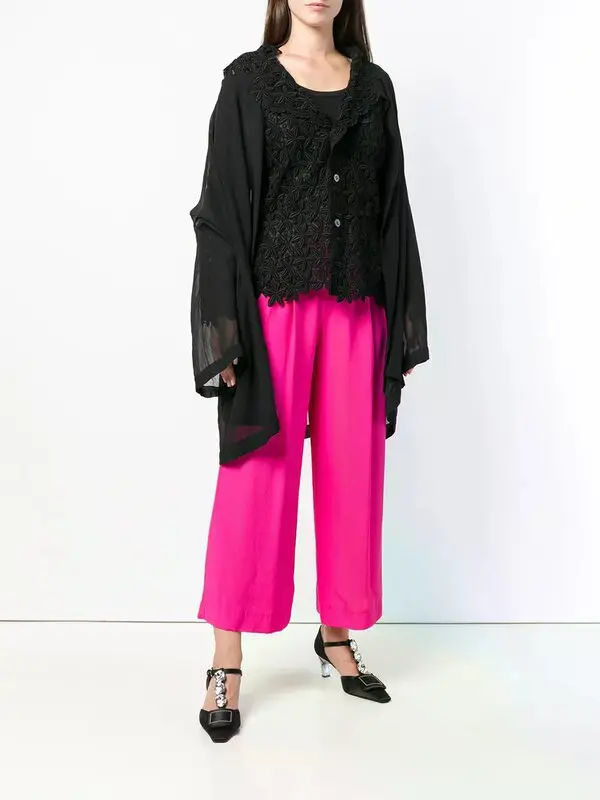 Comme Des Garçons 1989 Macramé Layered Jacket