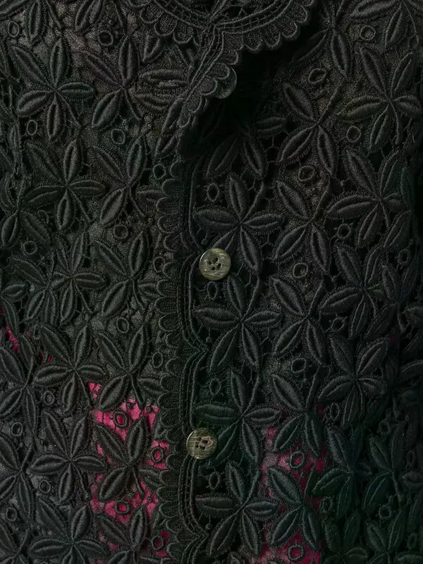 Comme Des Garçons 1989 Macramé Layered Jacket