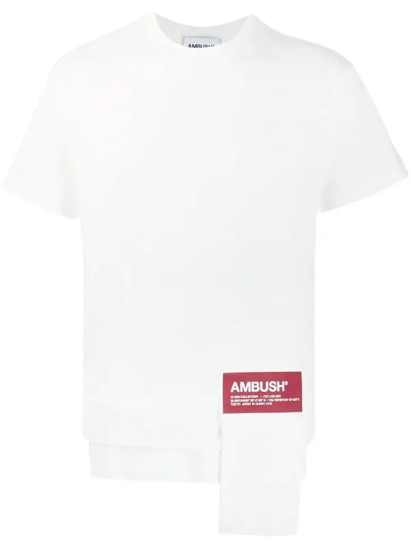 AMBUSH Logo Patch T-shirt - White
