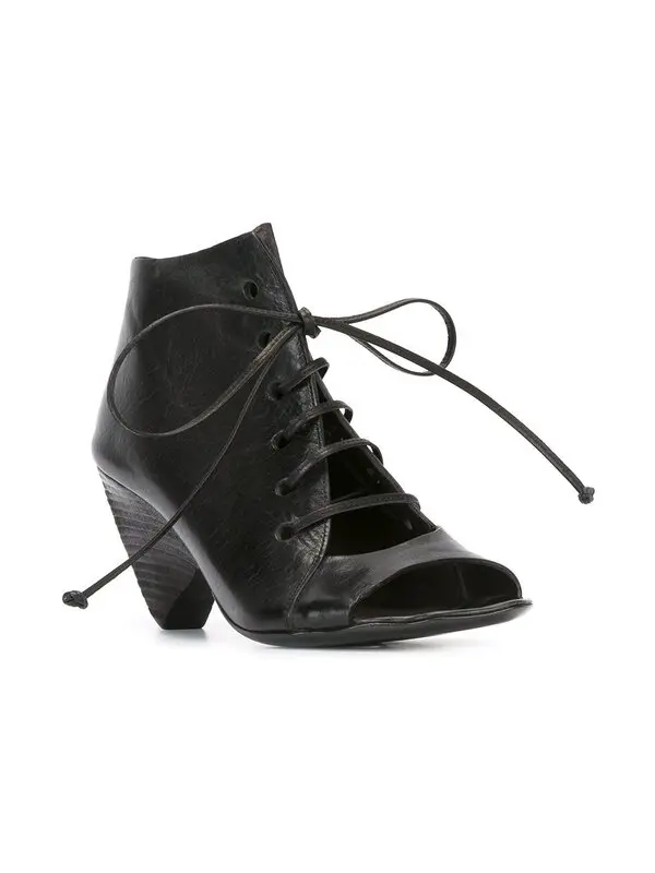 Marsèll Structured Lace-up Ankle Boots