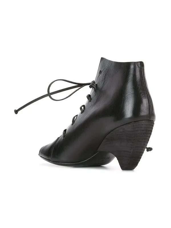Marsèll Structured Lace-up Ankle Boots