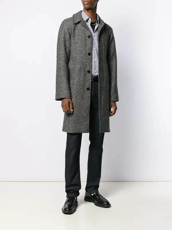 Sandro Slim-cut Raw Jeans - Blue