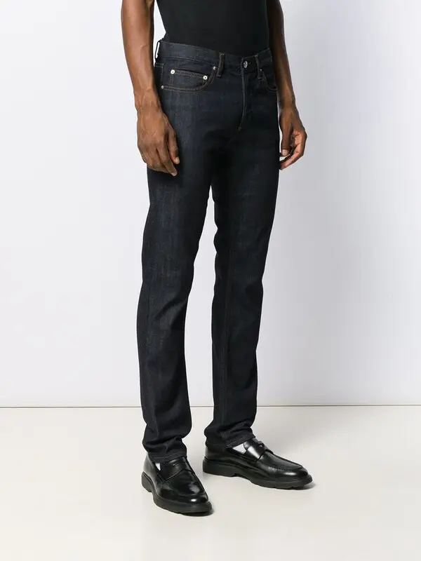 Sandro Slim-cut Raw Jeans - Blue