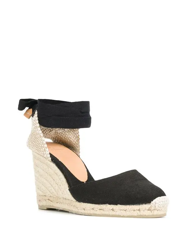 CastaÑer 65mm Carina Espadrilles - Black