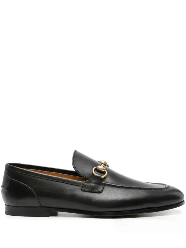 Gucci Jordaan Horsebit Loafers - Black