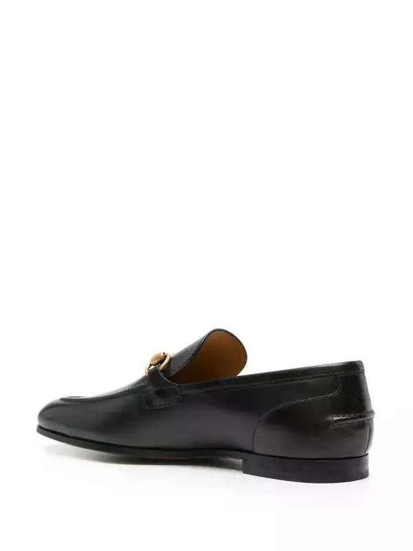 Gucci Jordaan Horsebit Loafers - Black