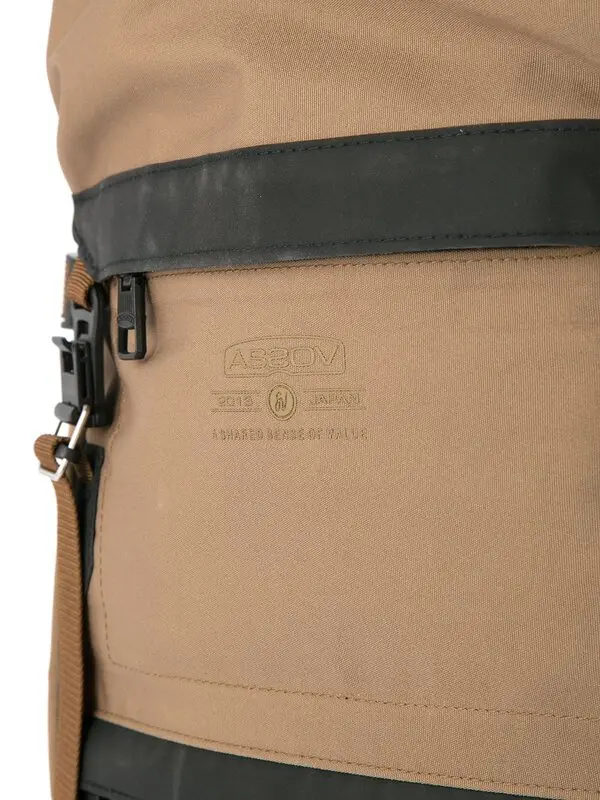 AS2OV Waterproof Cordura 305d Backpack - Brown