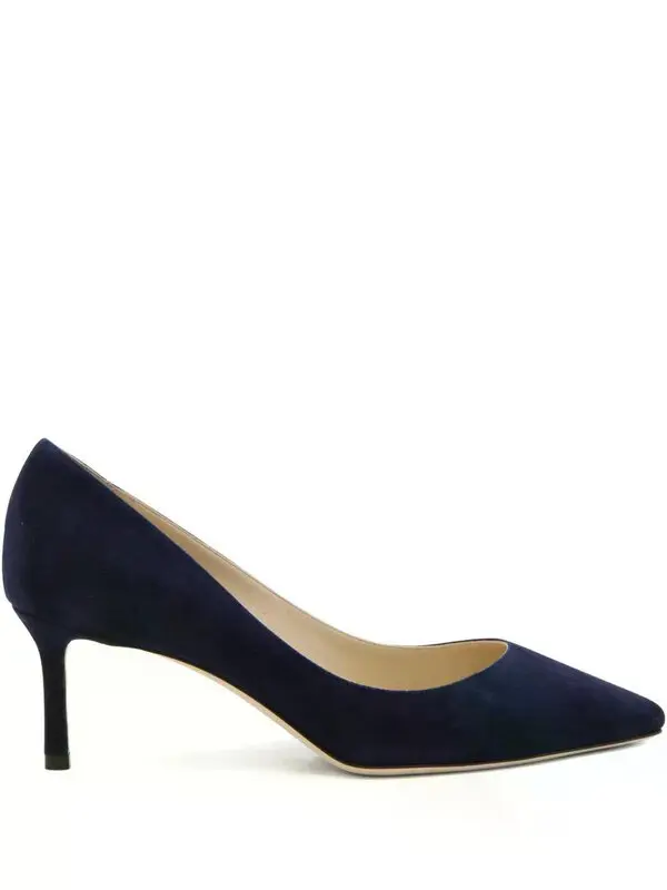 JIMMY CHOO 60mm Suede Pumps - Blue